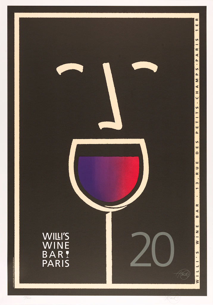 Tom Fowler 2003 Signed Velin Edition– Willi's Wine Bar